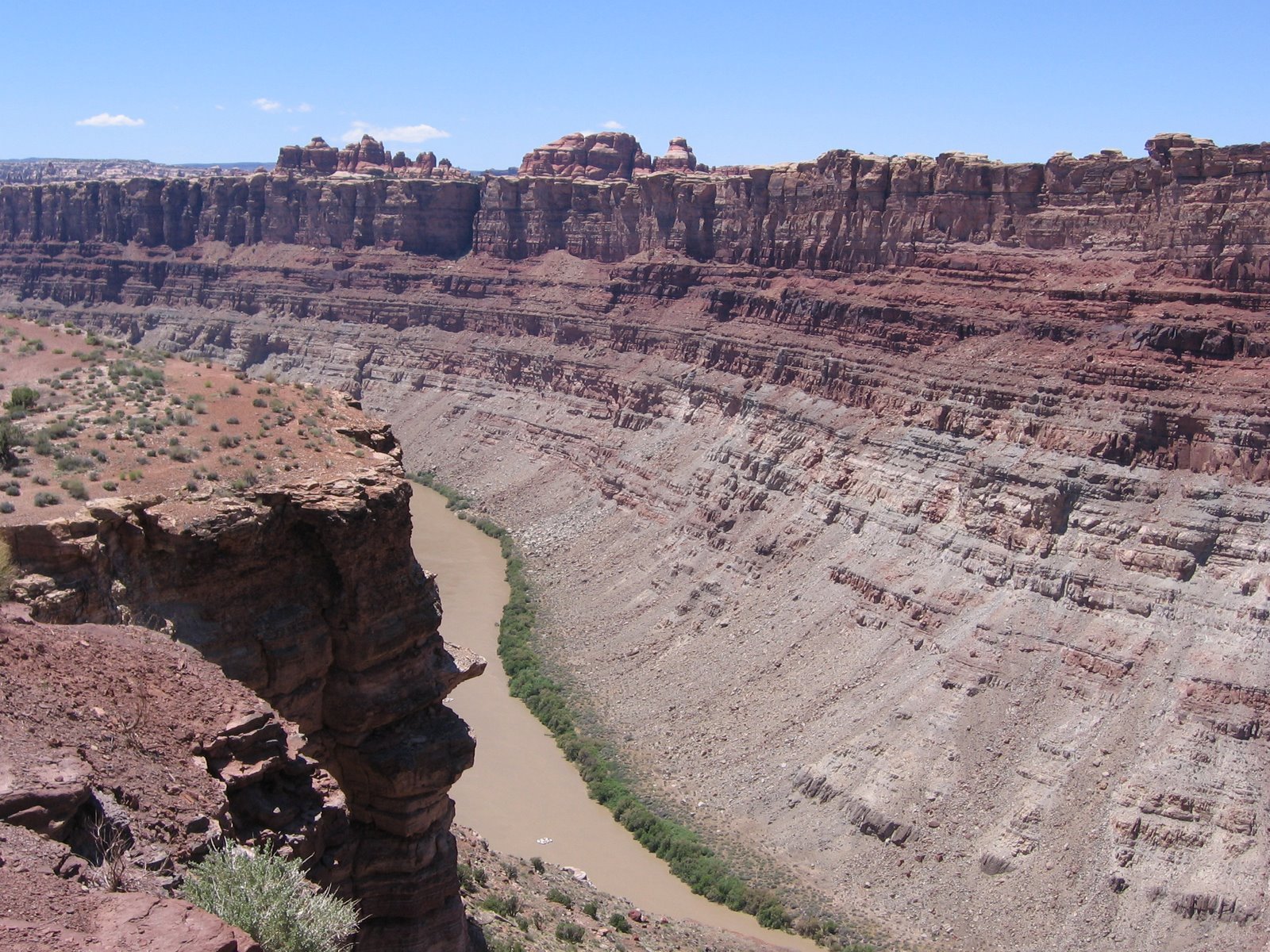 Four Corners Hikes-Canyonlands: Confluence Overlook Trail