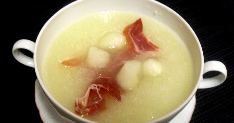 Paprika En La Cocina: Crema fría de melón sin lactosa