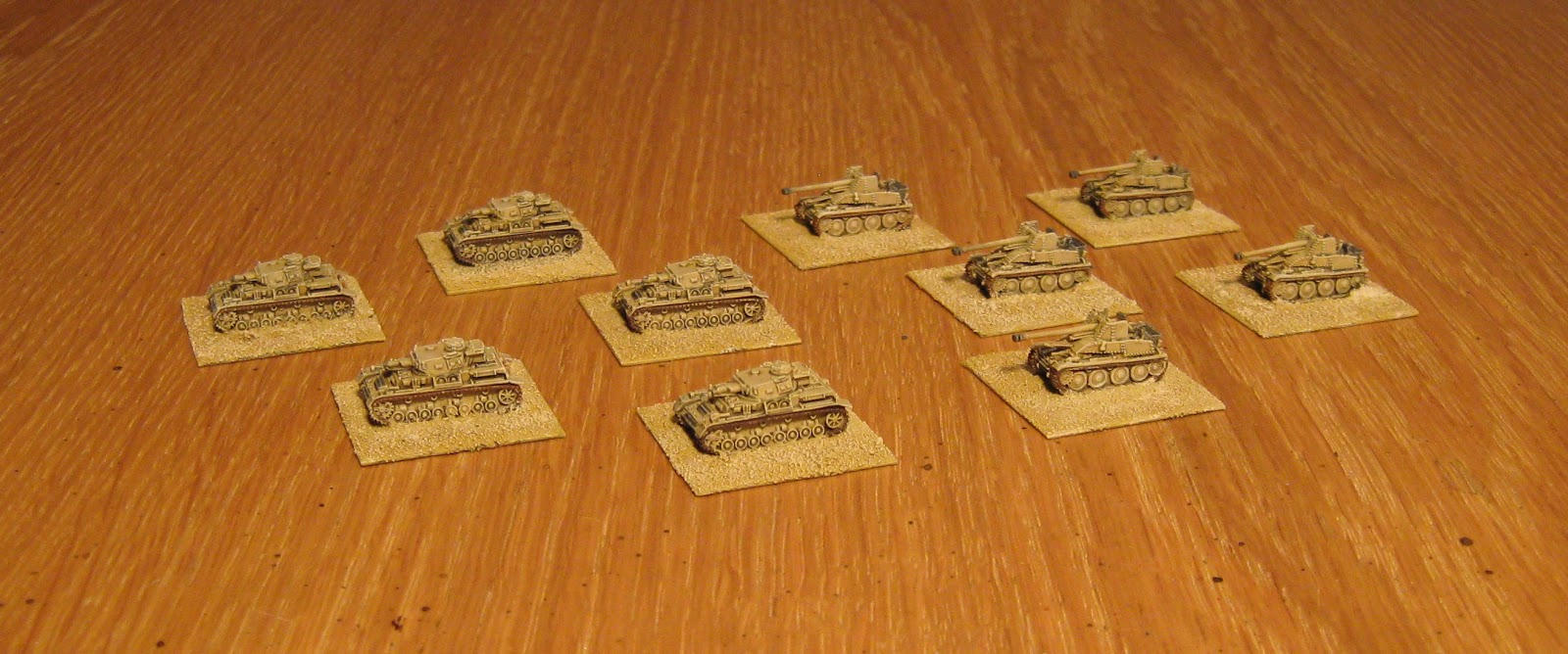 Kevin's Miniatures & Hobby Table: Western Desert '42 Micro Armour: Step ...