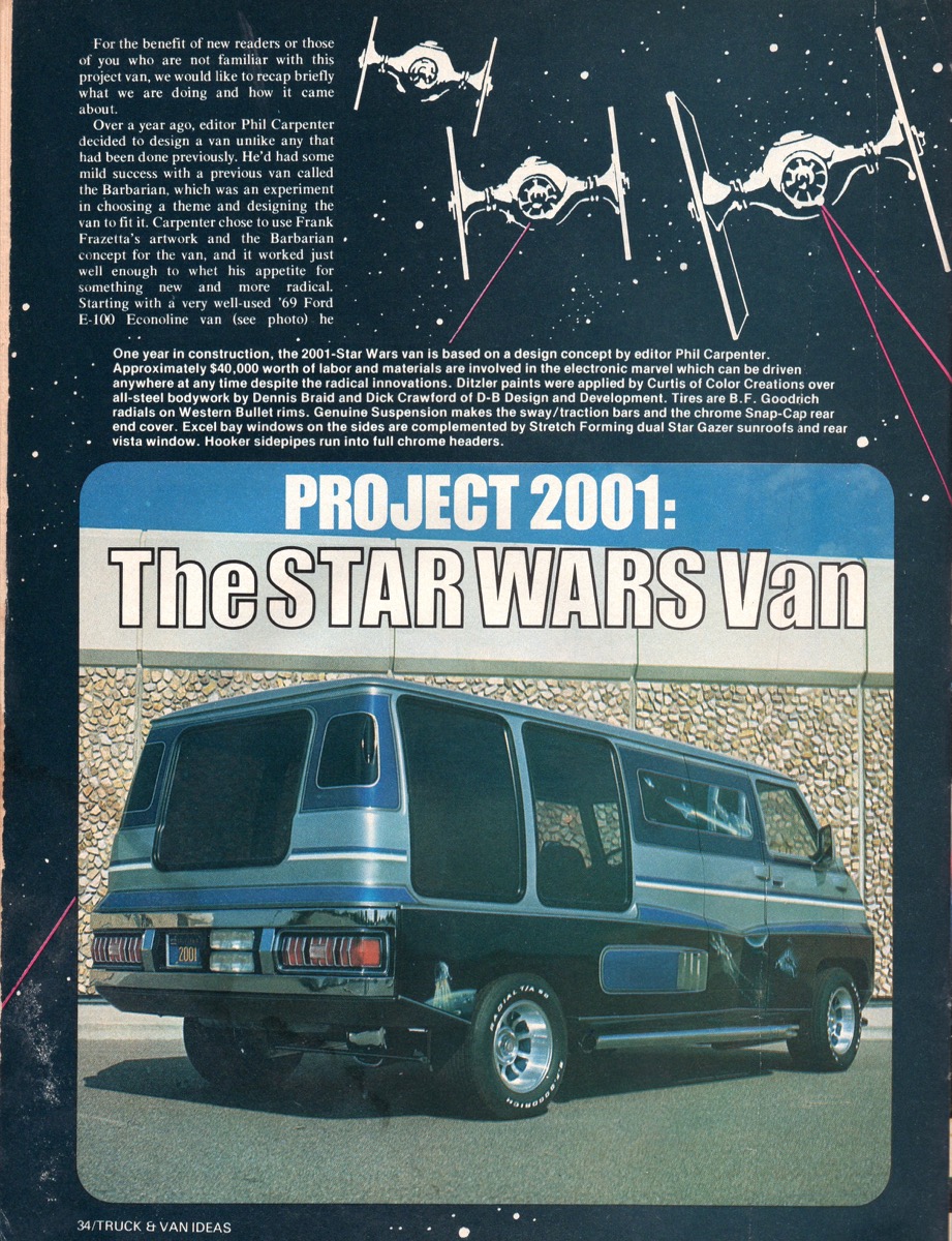 theswca blog: Mr. Van's Gambit: The Toy Legacy of Star Wars Custom Vans