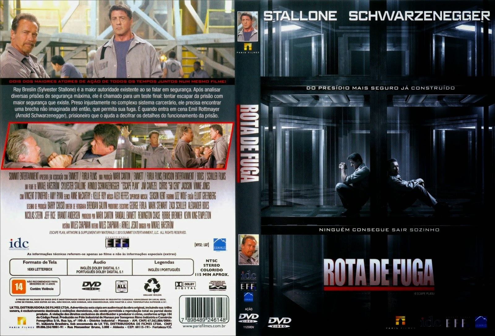 Capa Rota de Fuga (Oficial) - O Melhor em capas do Brasil