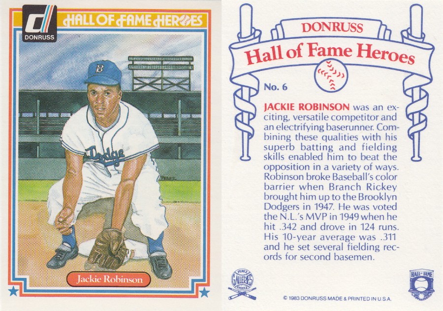 The Chronicles Of Fuji: Flashback Friday #7: 1983 Donruss Hof Wax Box Break
