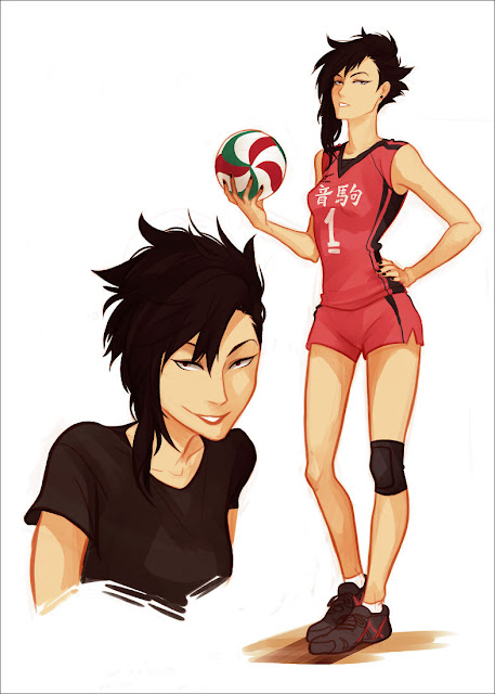 Volleyball anime girls | Animoe
