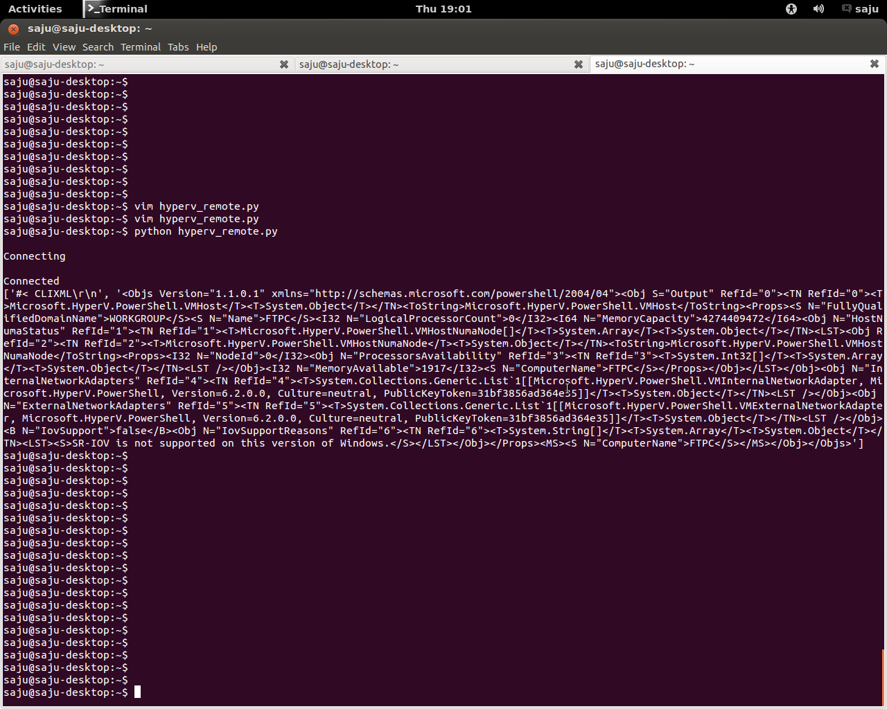 Fosshelp How To Execute Powershell Command Remotely From Linux Using Python Fosshelp How To Execute Powershell Command Remotely From Linux Using Python