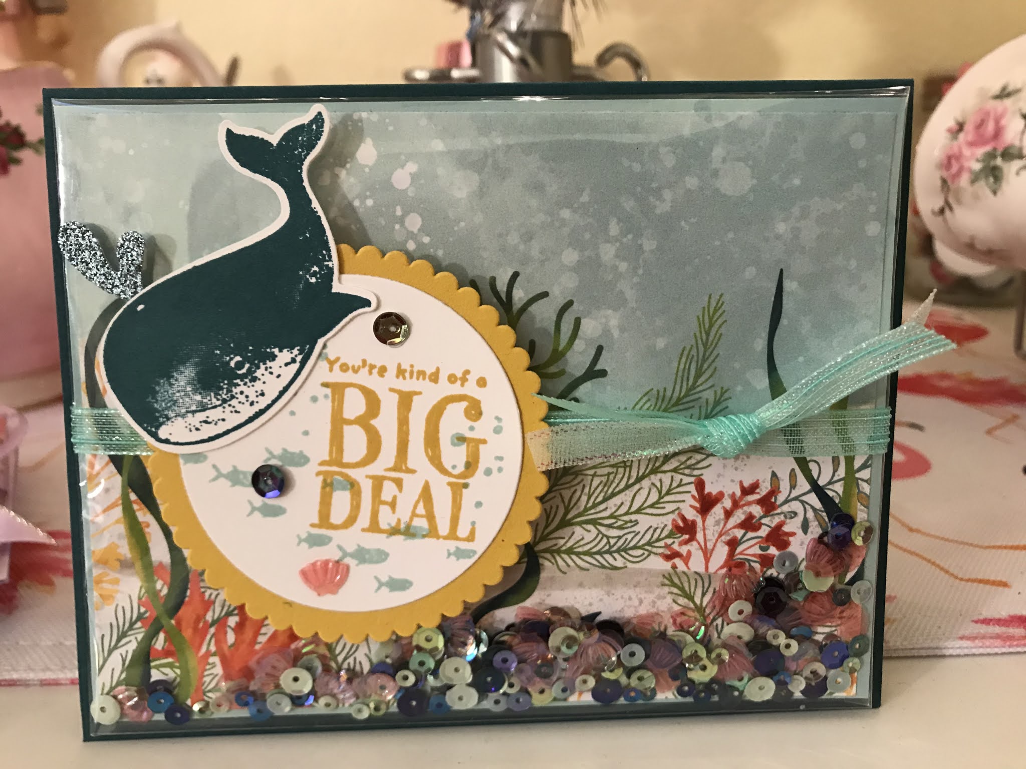 STAMPER GYRL: Easy Peasy Shaker Cards!