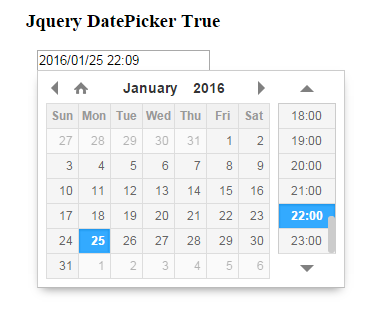 JQuery DateTimePicker Plugin with Asp.Net Textbox ~ ScreenShotsDrizzles