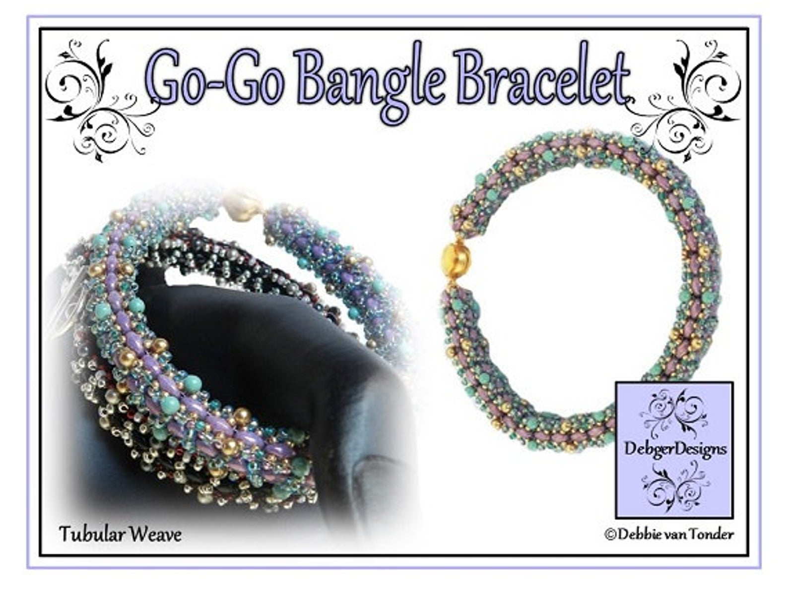 Imaginative Bangle and Bracelet Beadwork Designs by DebgerDesigns / The ...