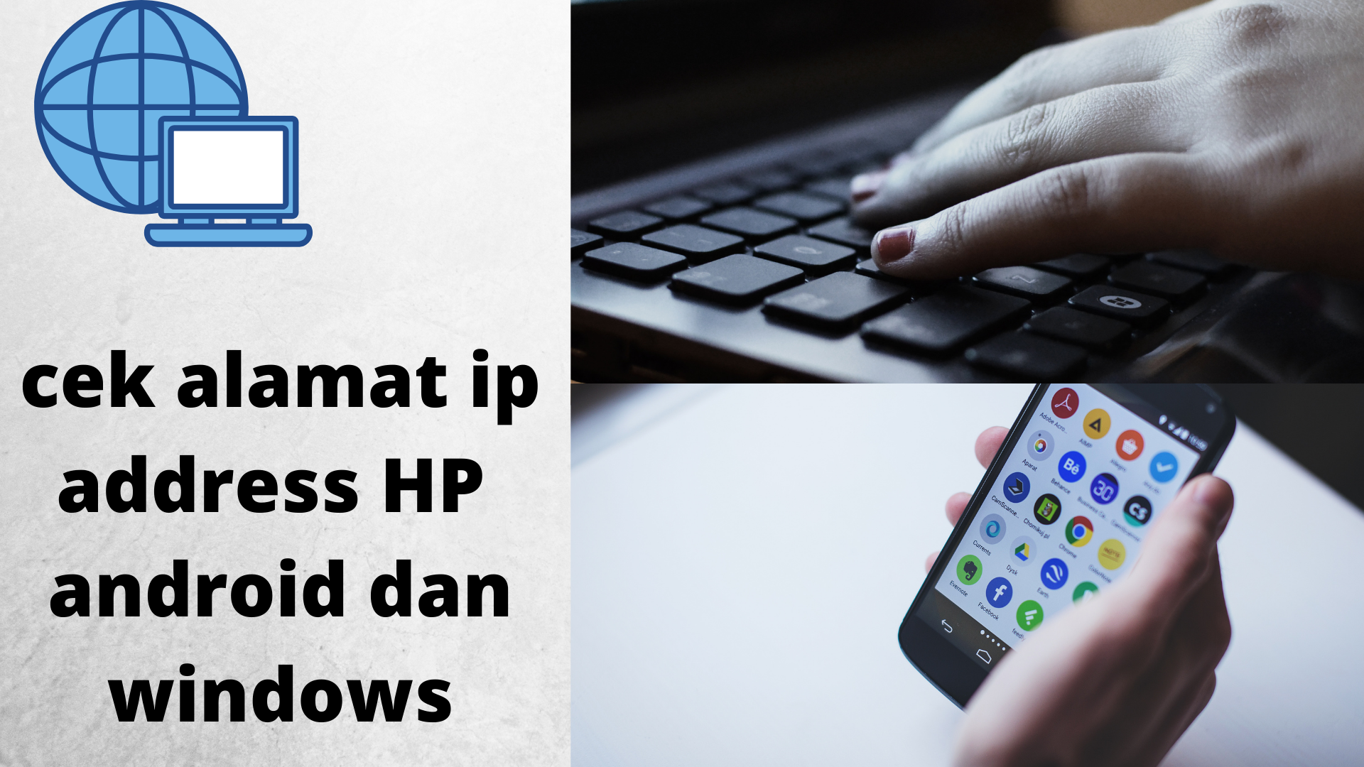 cara cek alamat ip address hp android dan laptop windows - Elinotes review
