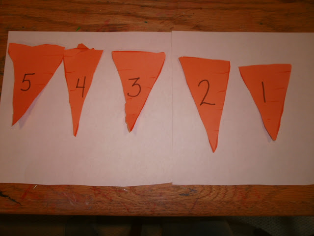 Little Sprouts by Lindsay: Preschool Carrot Patch Math Activity