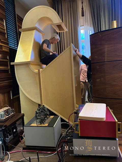 Sound Forum horn installation! – Ultimate High-Fidelity