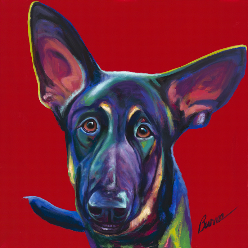 Pinzellades al món: El color en els gossos de Ron Burns / El color en ...