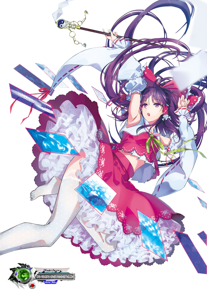 Touhou Project:Hakurei Reimu AW Magic Attack Render(3vers) | ORS Anime ...