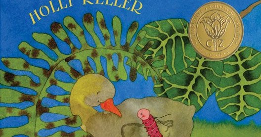 Momo celebrating time to read: Farfallina and Marcel by Holly Keller