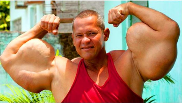 10 Extreme Bodybuilders who actually exist.