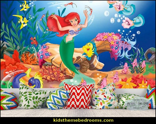 Decorating theme bedrooms - Maries Manor: Little Mermaid Ariel Bedroom ...