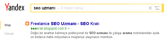 Türkiye'nin SEO Uzmanı - SEO Kralı