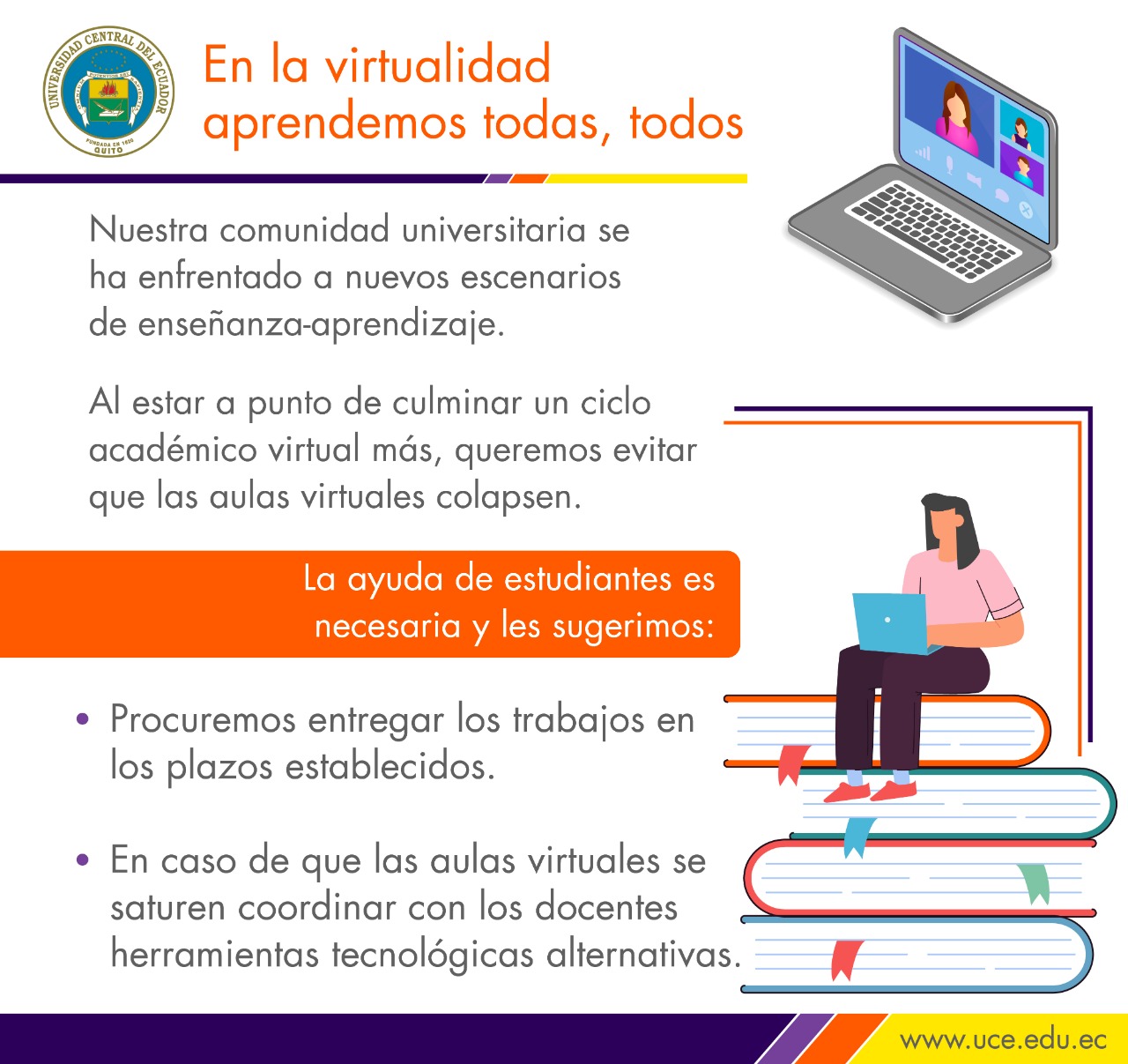 UCE-DTIC: Uso del Aula Virtual en Exámenes de forma exclusiva, Fin ...