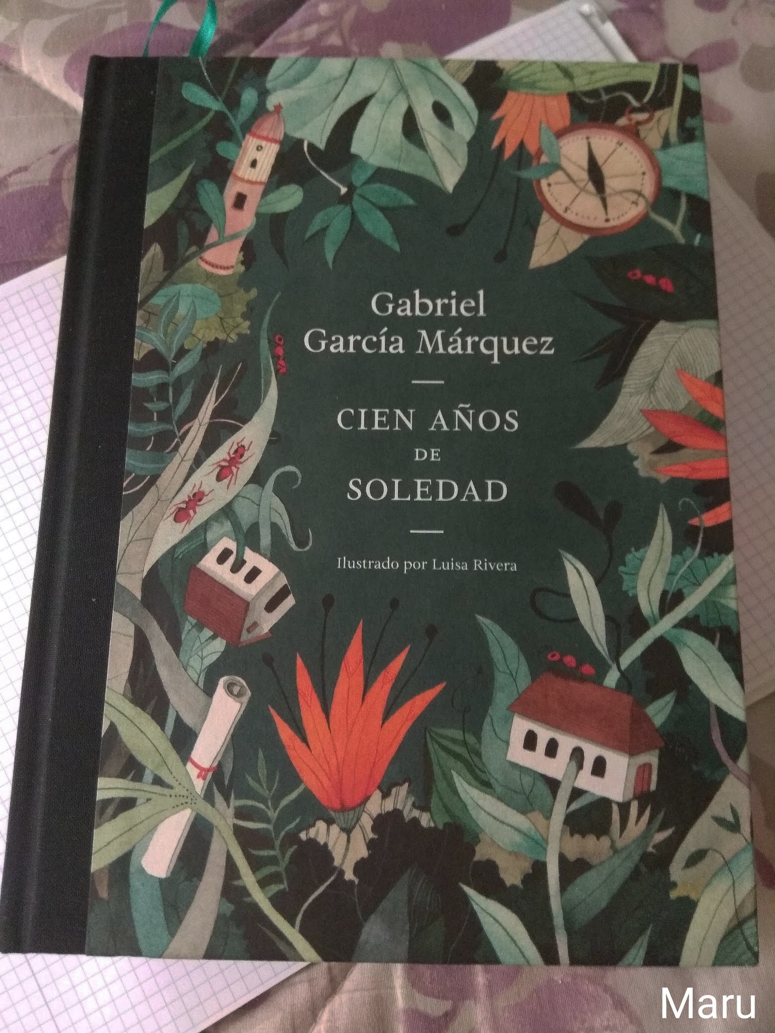 leyendo con Mar: Cien años de soledad de Gabriel García Márquez.