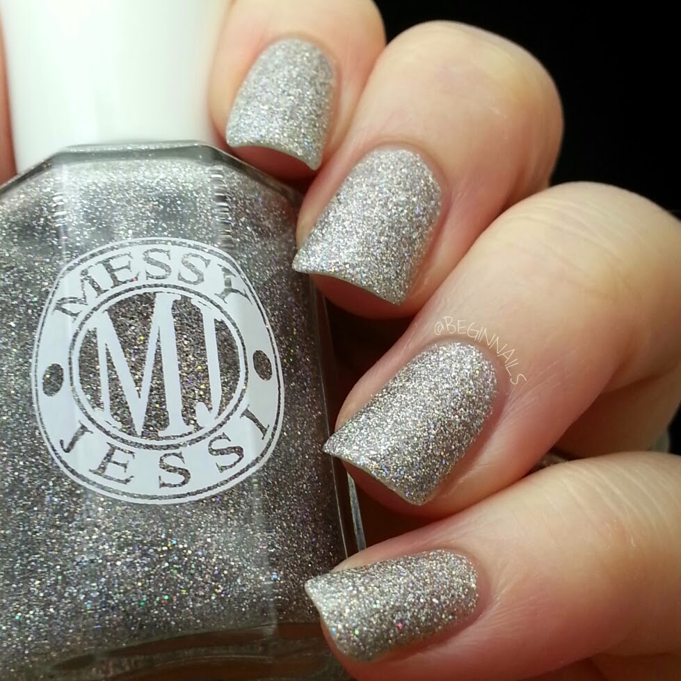 Let's Begin Nails: Messy Jessi Sparkle-tastic Swatch and Review