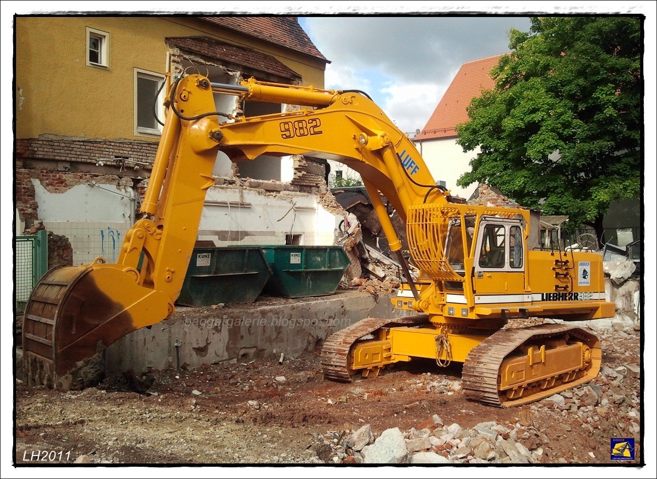 Bagger Galerie Construction Machines: Liebherr 982 Hydraulikbagger