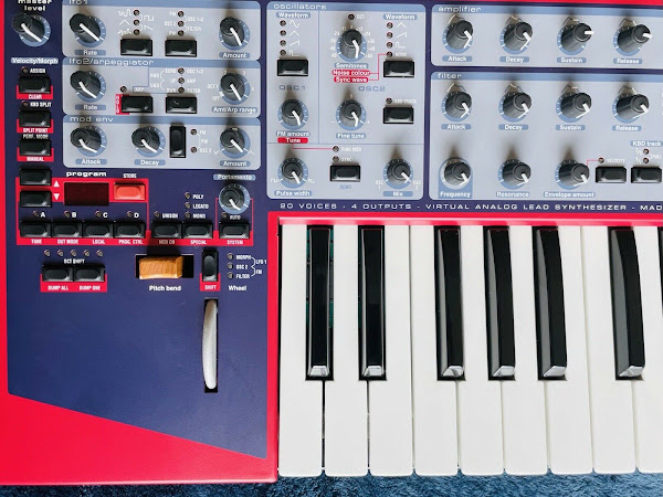 MATRIXSYNTH: Clavia Nord Lead 2X Virtual Analog Synthesizer