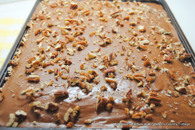 Coca-Cola Sheet Cake With Coca-Cola Frosting