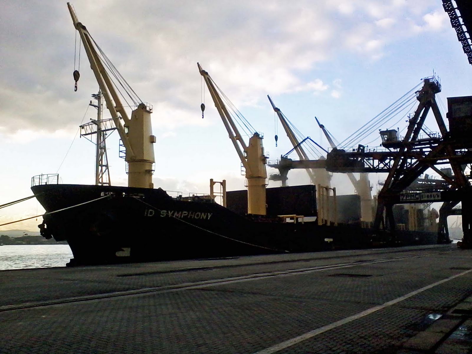 Santos Shiplovers: Embarcando açucar - 05/06