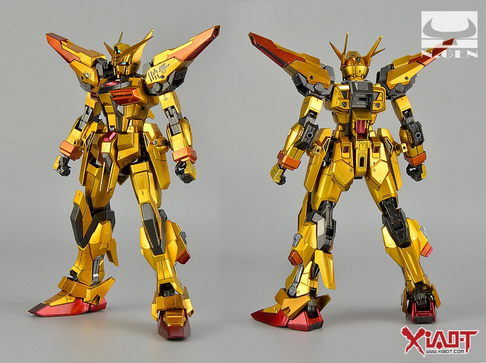 GUNDAM GUY: MG 1/100 Gundam Akatsuki - Painted Build