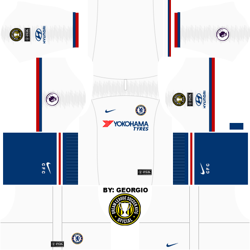 Dream League Soccer Kits: Chelsea (Reserva) 19/20 - DLS19 & FTS - By ...