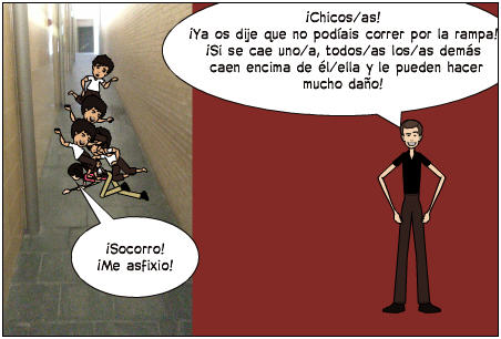 DORSAL NÚMERO 5: ¡CUIDADO CON LA RAMPA!