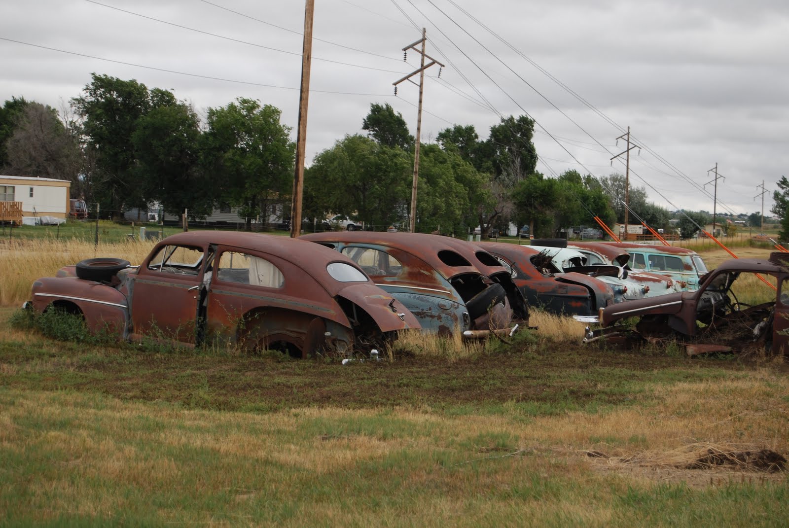 Life in Fort Yates, North Dakota: Rapid City, SD - "Vintage Car" Graveyard