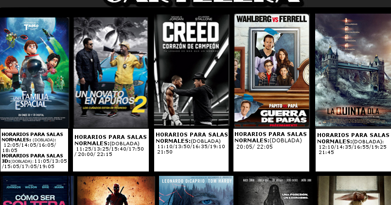 La CartELEra: Todo películas