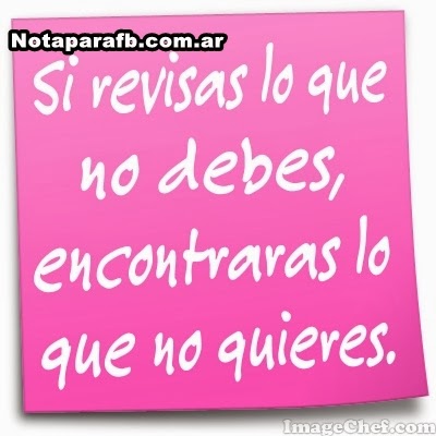 Nota 234 - Si revisas... | Notas ImageChef