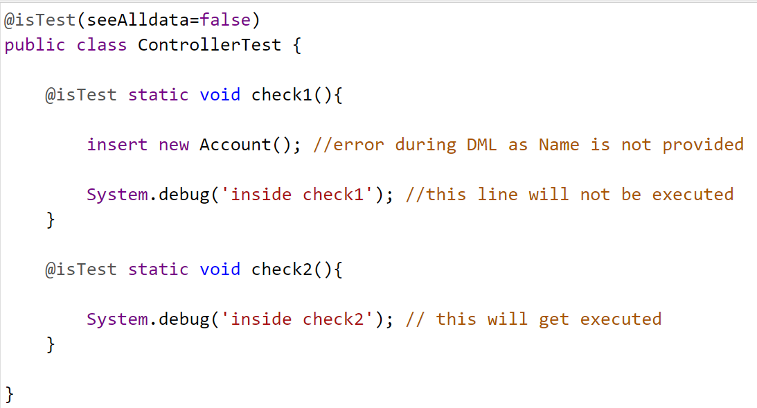 Salesforce Fact #101 | Proceed if no error