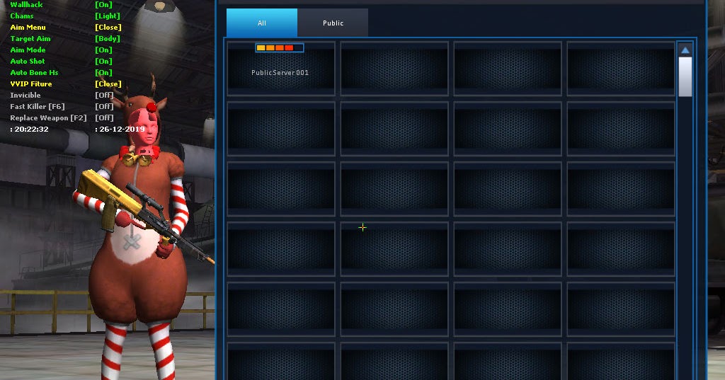 CHEAT POINT BLANK PRIVATE SERVER 28-29-30-31 DESEMBER 2019 - DEPOK CHEATER INDONESIA