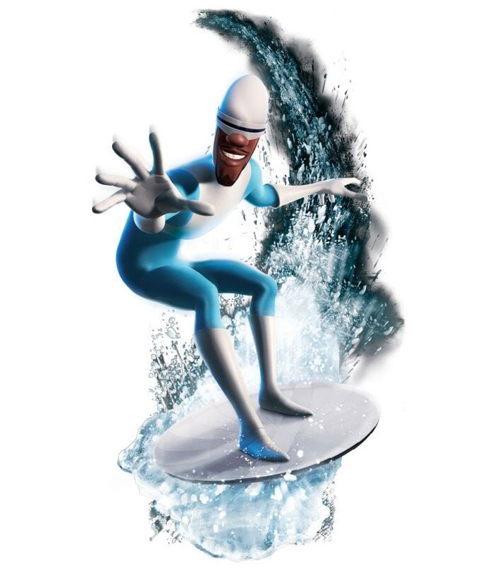 8 Disney Frozone Characters From the Incredibles Wallpaper