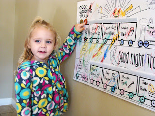"Made By Michelle" Store: {NEW!!} Routine TRAINing Chart DIY Kit
