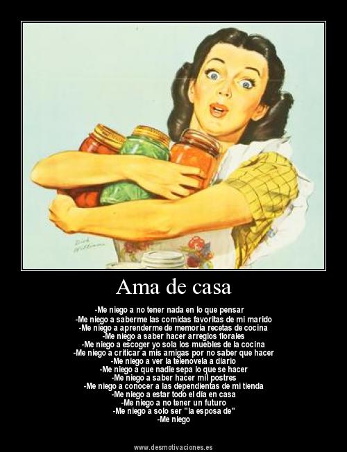 La Importancia De Ser Ama De Casa - laforcreditos