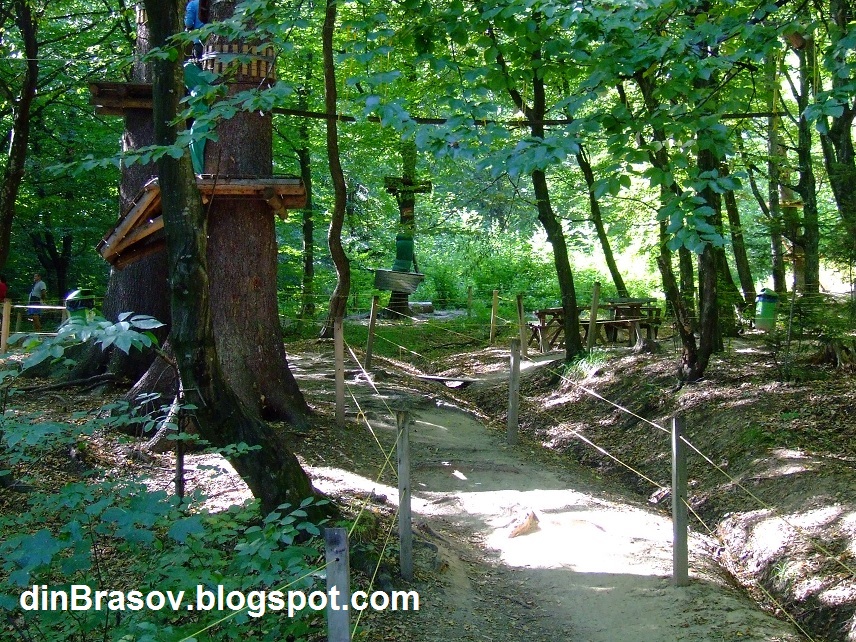 din Brasov: Poze la Parcul Aventura din Noua
