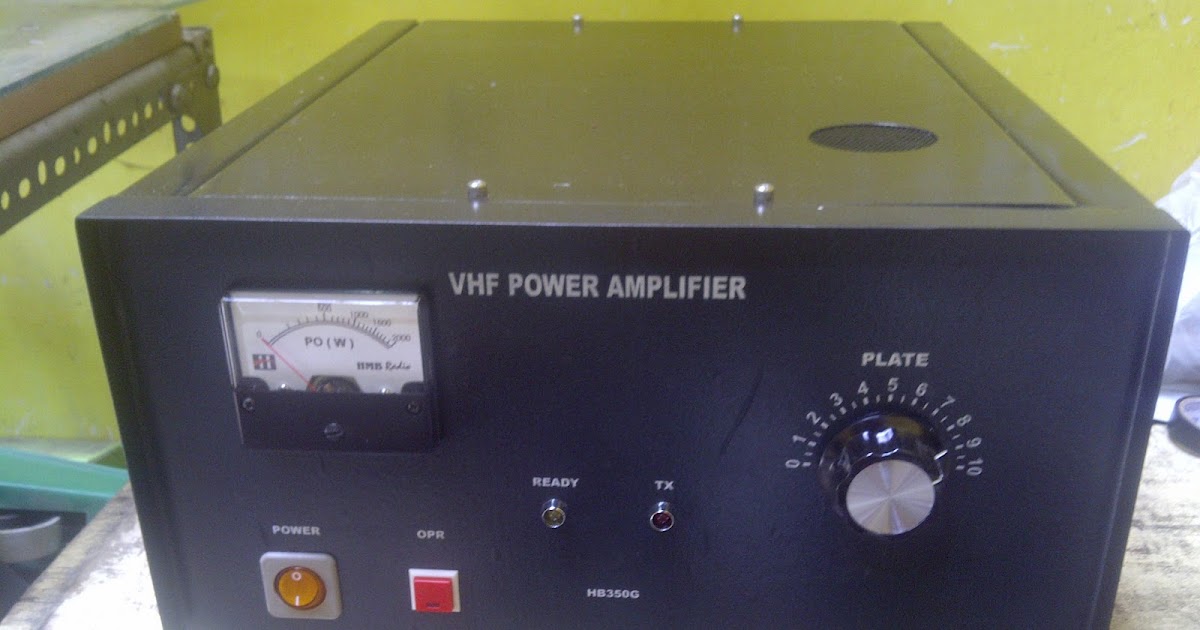 RF Power Amplifier: 500 Watt VHF Power Amplifier