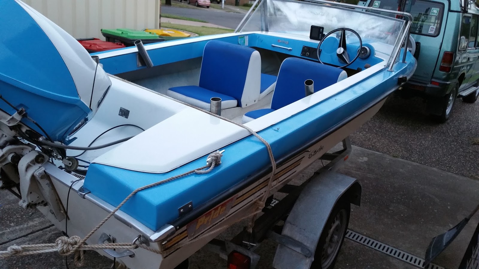 1968 PRIDE STARFIRE RUNABOUT