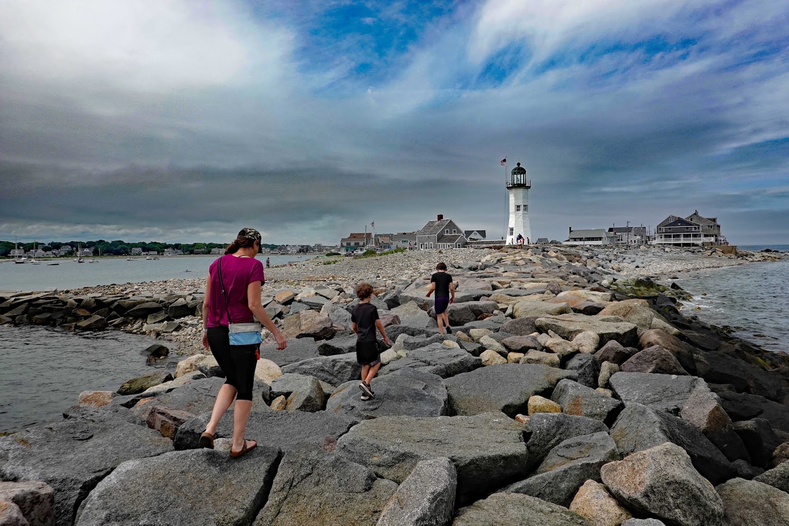 Joe's Retirement Blog: Scituate Lighthouse and Harbor, Scituate ...
