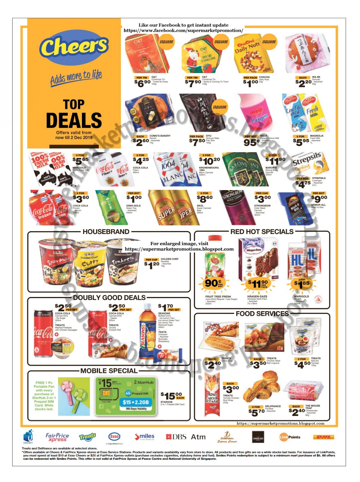 Cheers Promotion 07 November - 02 December 2019 ~ Supermarket Promotions
