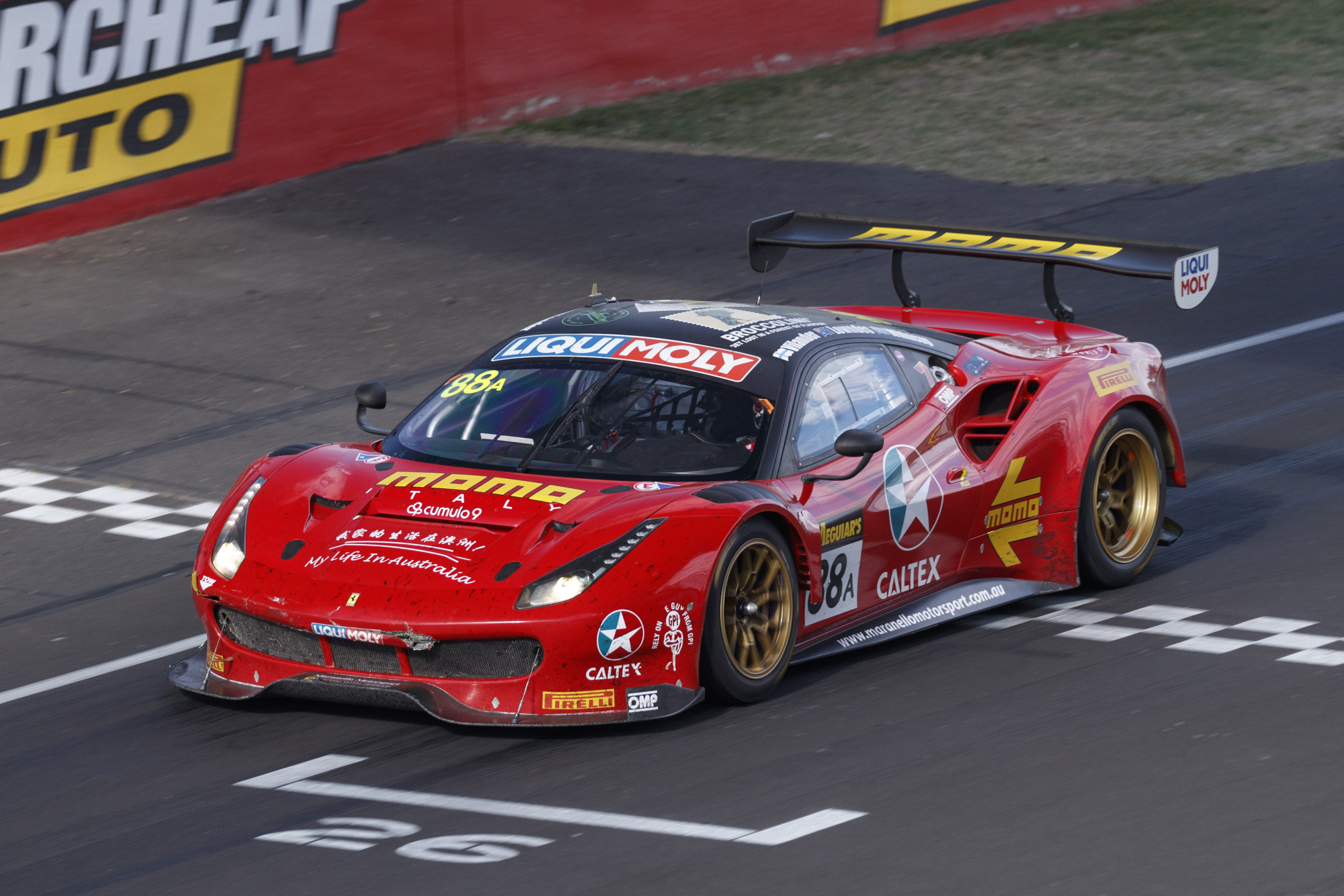 Diario Automotor: La Ferrari 488 GT3 hace historia al lograr 300 ...