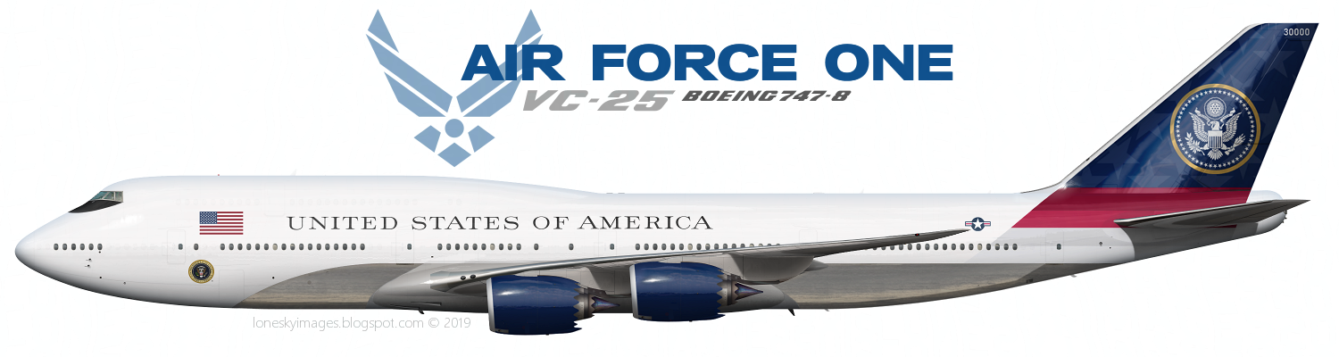 AIR FORCE ONE LIVERY DESIGN
