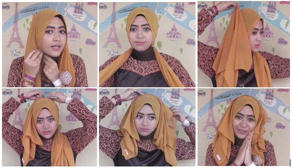 Tutorial Hijab Modern | Bersosial.com