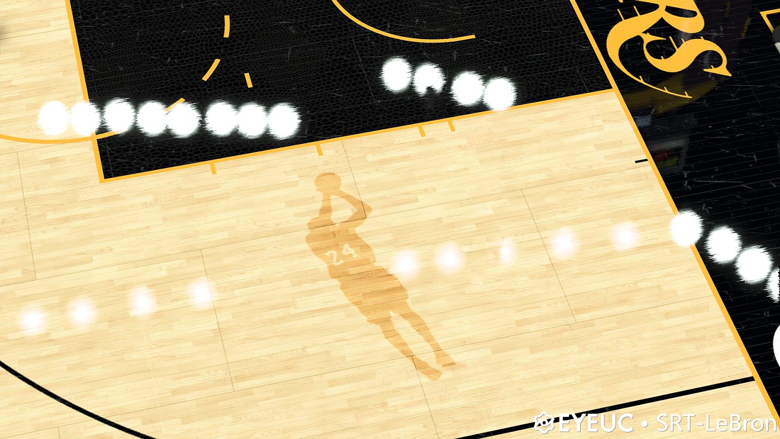 Lakers Black Mamba Court By 9th overall & SRT-Lebron [FOR 2K21]