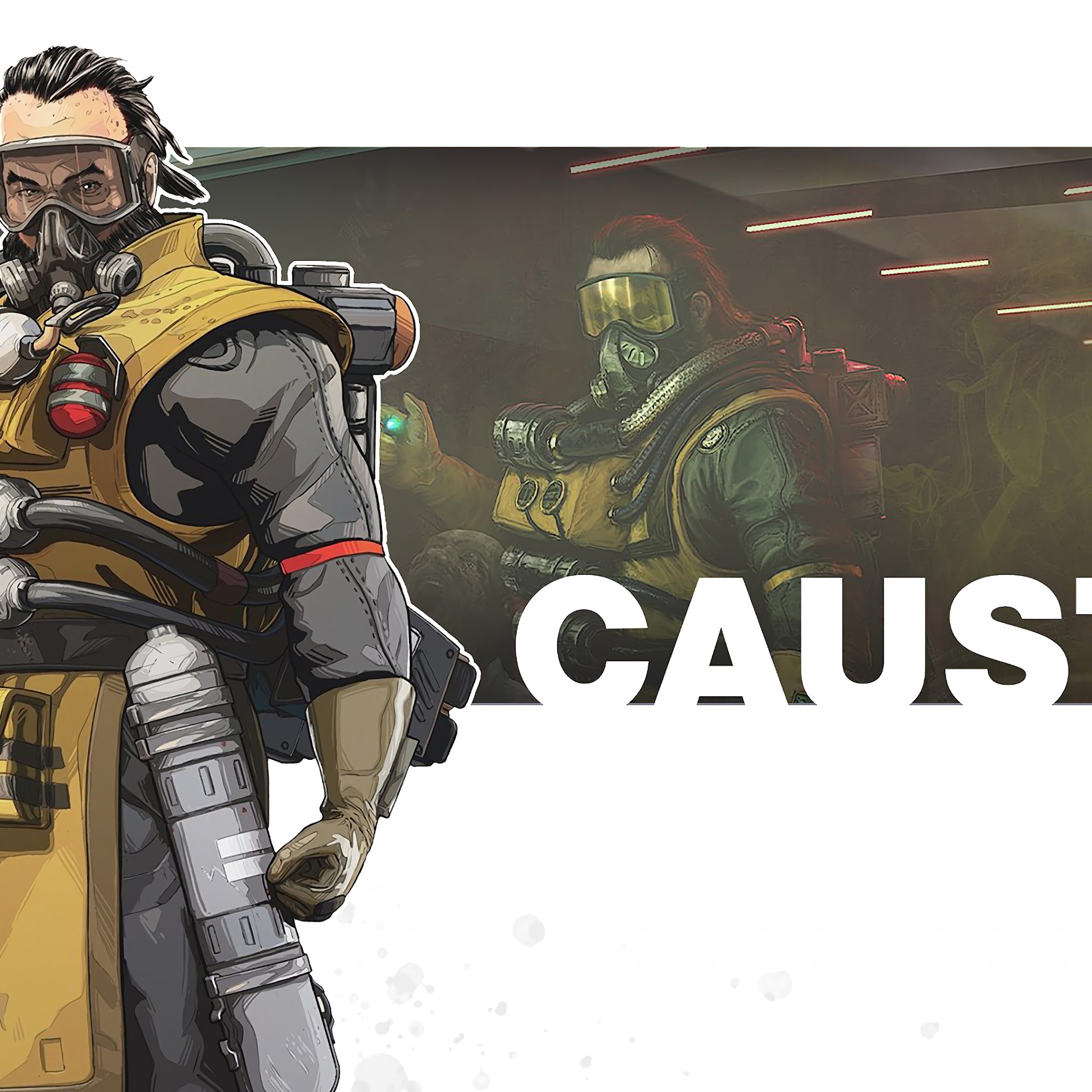Apex Legends, Caustic, 4K, #34 Wallpaper iPhone Phone