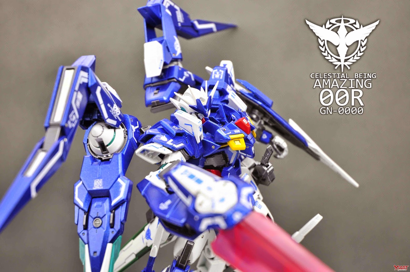 GUNDAM GUY: 1/100 Amazing 00 Raiser - Custom Build