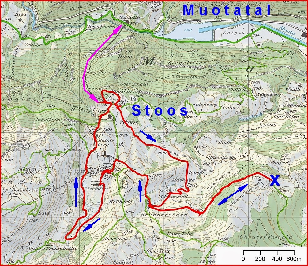 Pfannenstiel Wanderblog: Winterwanderwege auf dem Stoos / SZ
